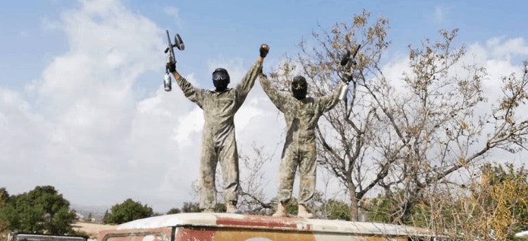 Paintball in action Cyprus | Activitygogo